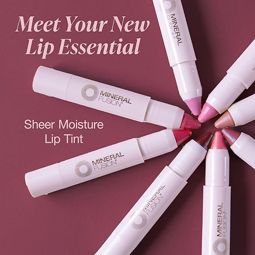 Mineral Fusion Glow Sheer Moisture Lip Tint By Mineral Fusion, Sheer finish, 0.1 oz