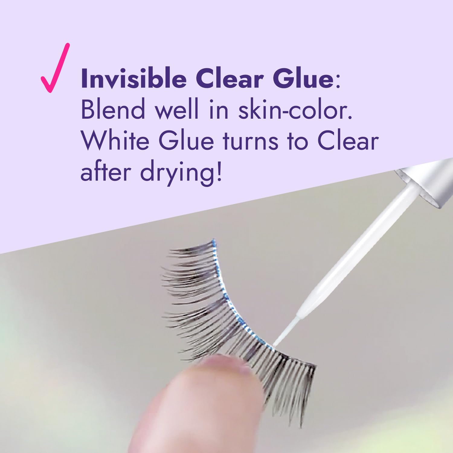 D-UP Eyelashes Fixer Glue from Japan EX 552 - Super Strong Waterproof False Eyelash Adhesive, Clear Type, Medical Grade, Sweat Resistant, Made in Japan, Ideal for Eye Makeup & Double Eyelid (1 Oz)
