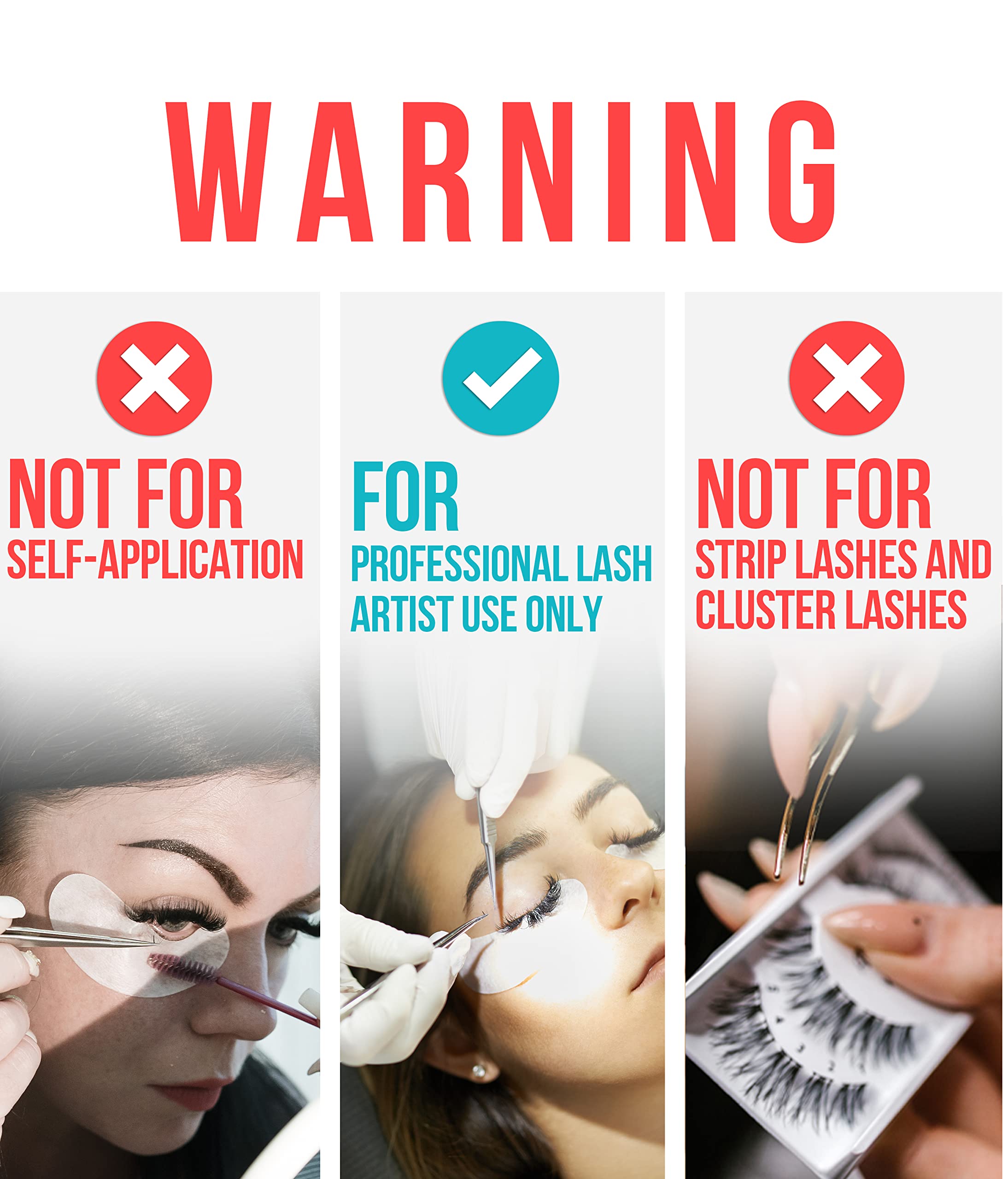 Volume Eyelash Extension Glue Stacy Lash 0.17fl.oz/5ml/3-4 Sec Drying Time/Retention 6 Weeks/Black Adhesive/Professional Supplies/Pegamento de Pestañas