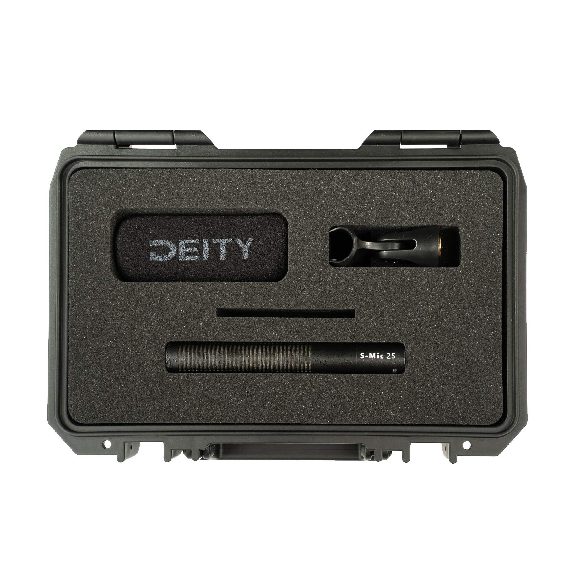 Deity S-Mic 2S Super-Cardioid Directional Shotgun Microphone with Clamp for DSLRs, Camcorders, Smartphones, Tablets, Handy Recorders