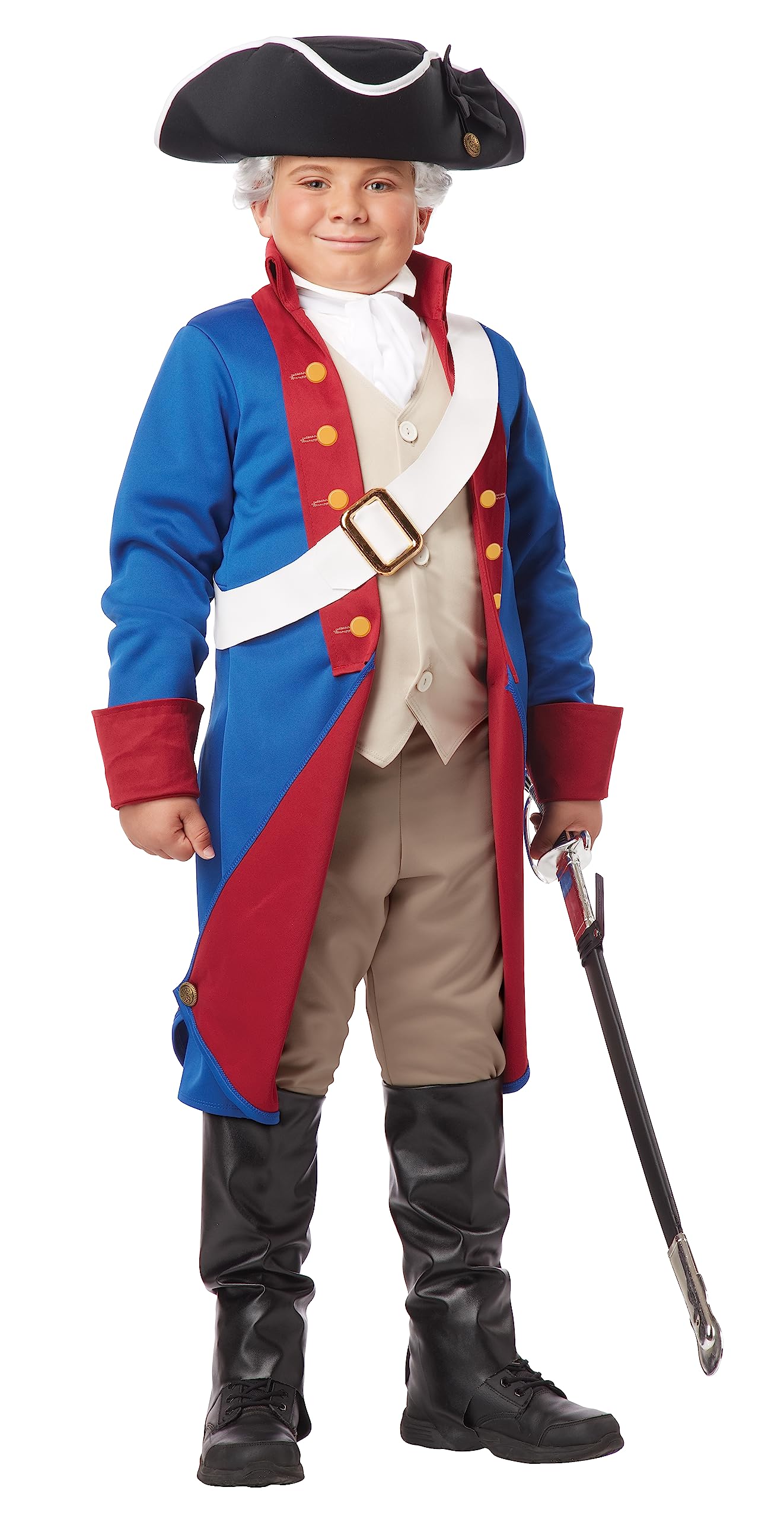 California Costumes Boys American Patriot Costume, Large (10-12)