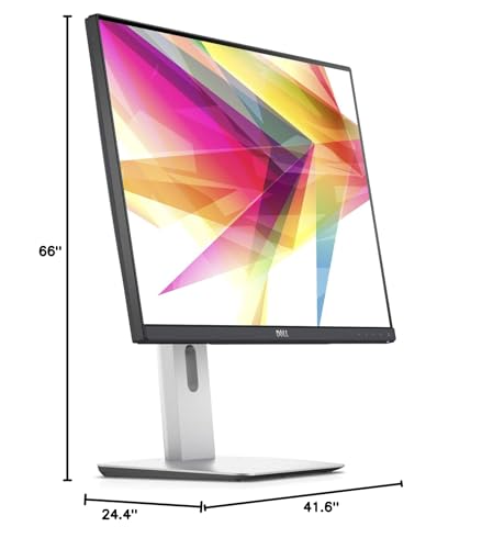 Dell FBA_884116128656 UltraSharp U2414H 23.8 inch Widescreen IPS LCD Monitor (1920 x 1080, 2M:1, 250 cd/m2, 8 ms, HDMI/DP/Mini DP/USB)
