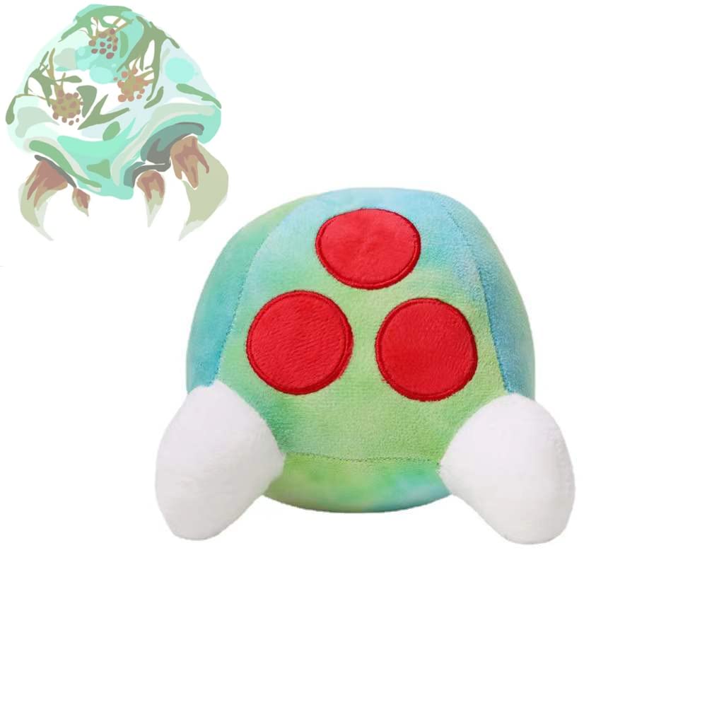 HONGMIAN Metroid Larva Plush, Metroid Game Surrounding Plush, Birthday Gift for Fans 6"*6"