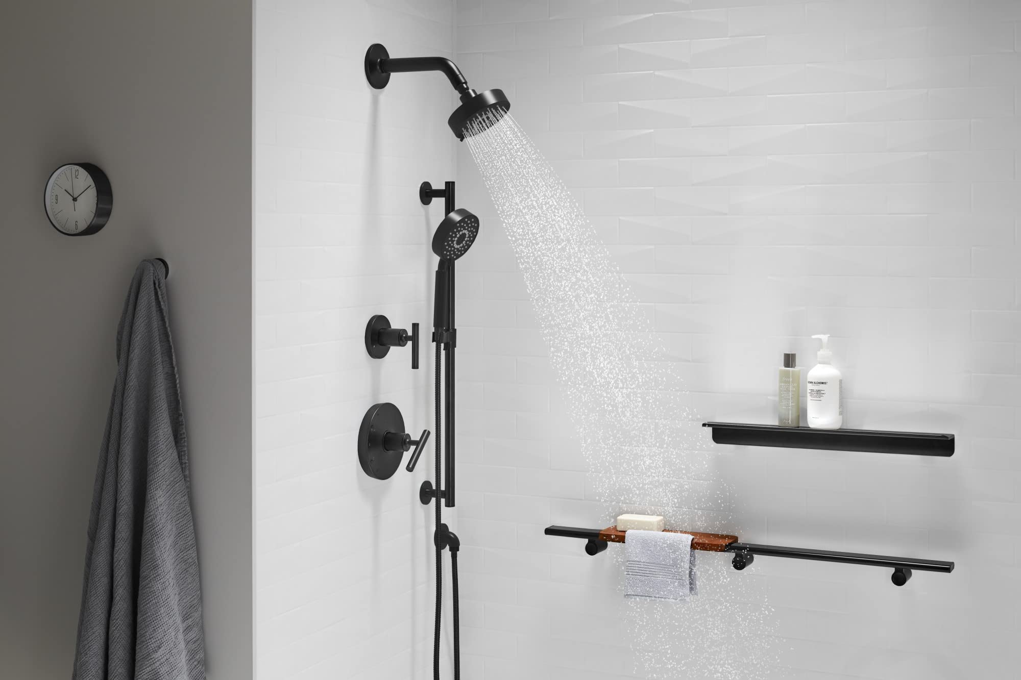 Kohler K-22166-AF Purist Multifunction HANDSHOWER 2.5 GPM, Vibrant French Gold