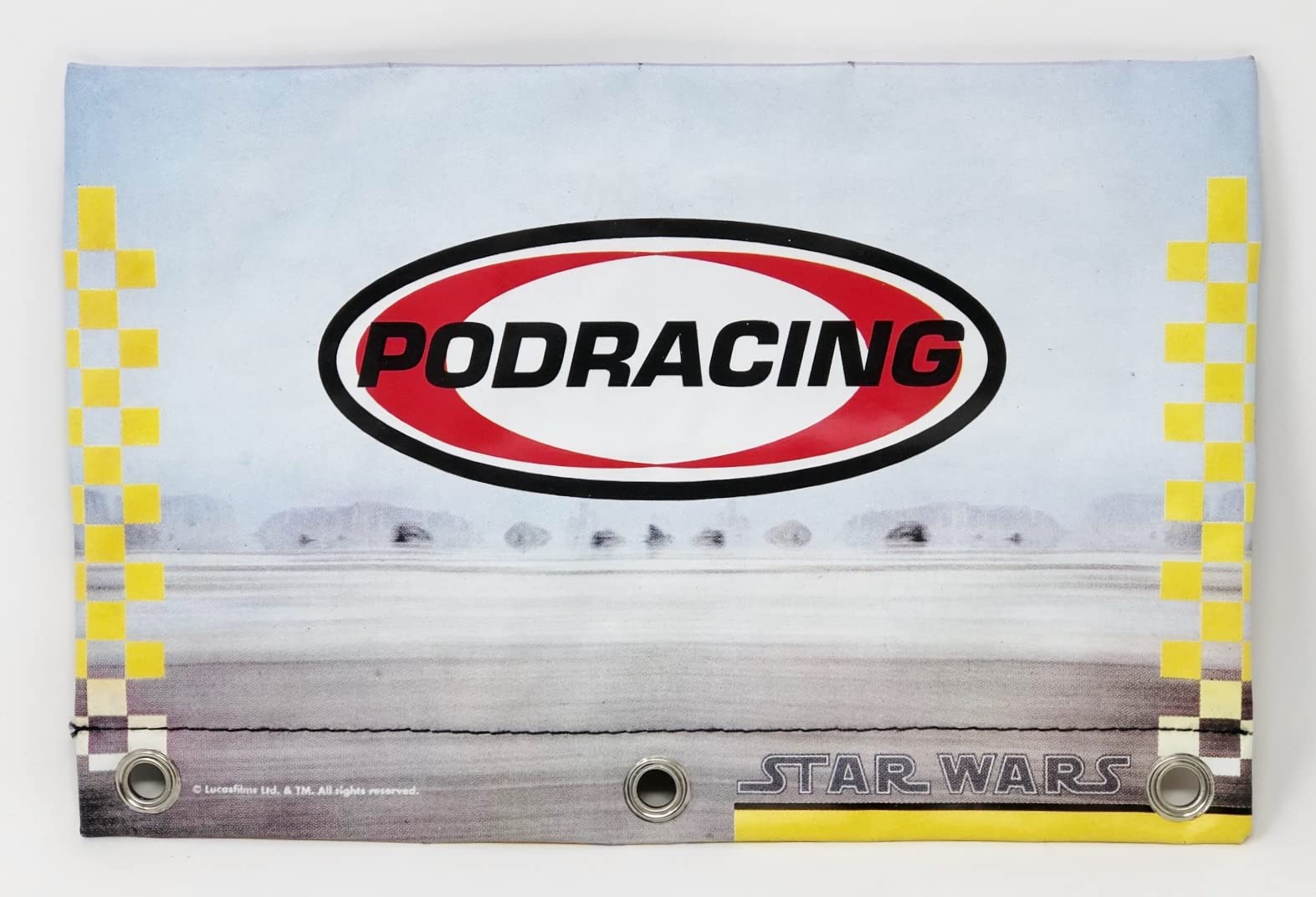 Impact, Inc. 1999 Star Wars Podracing 3 Ring Binder Pencil Pouch Tote - 6.25" X 9.5"