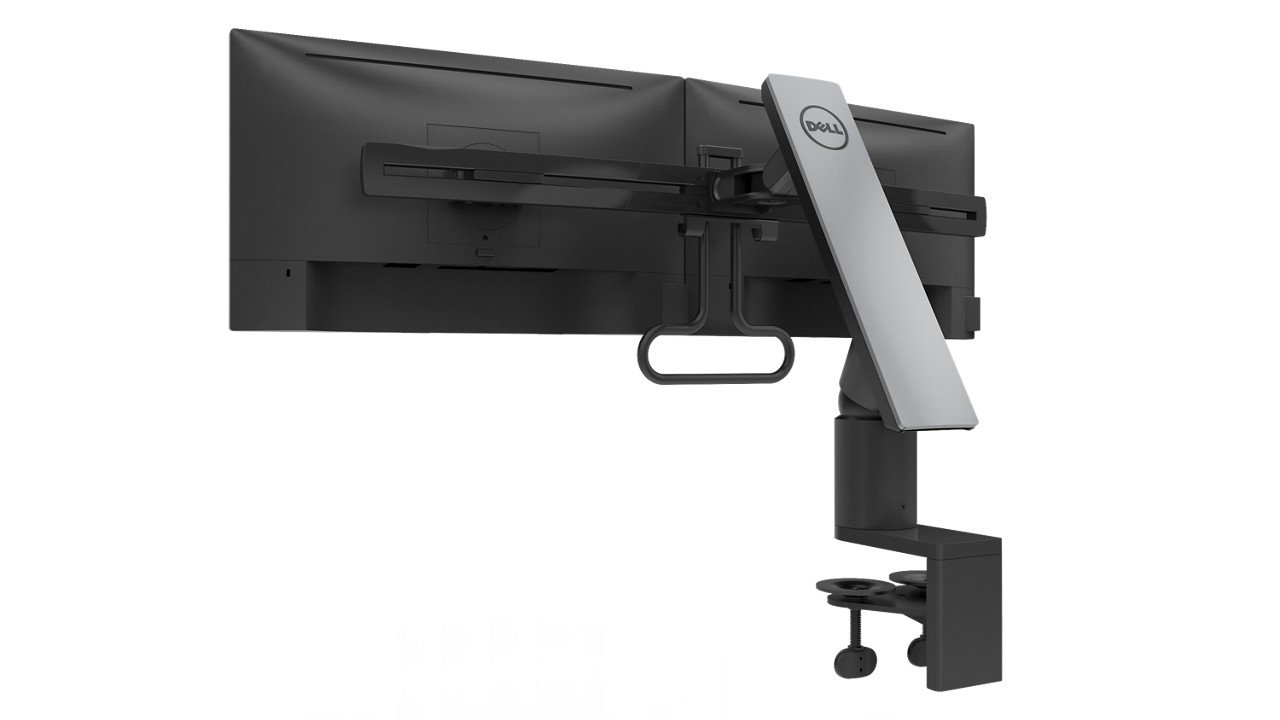 Dell MDA17 Dual Monitor Arm, Black