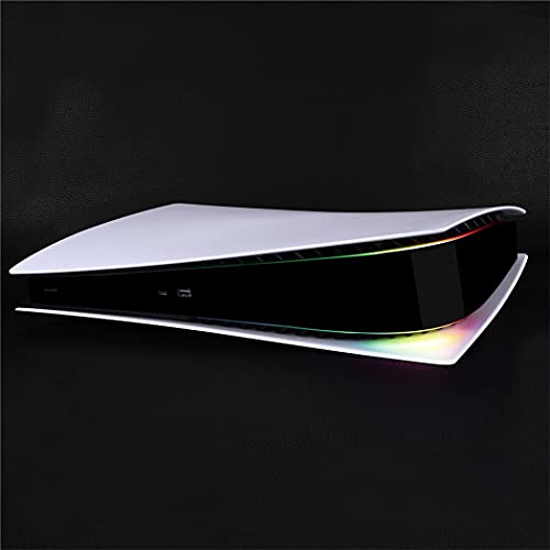 N+B Luminous Sticker, Custom Led Lightbar Decals Stickers Compatible for PS5 Console, Decoration Led Lighting Strips Adhesive Stickers Compatible for PS5 Console Accessories(Red)