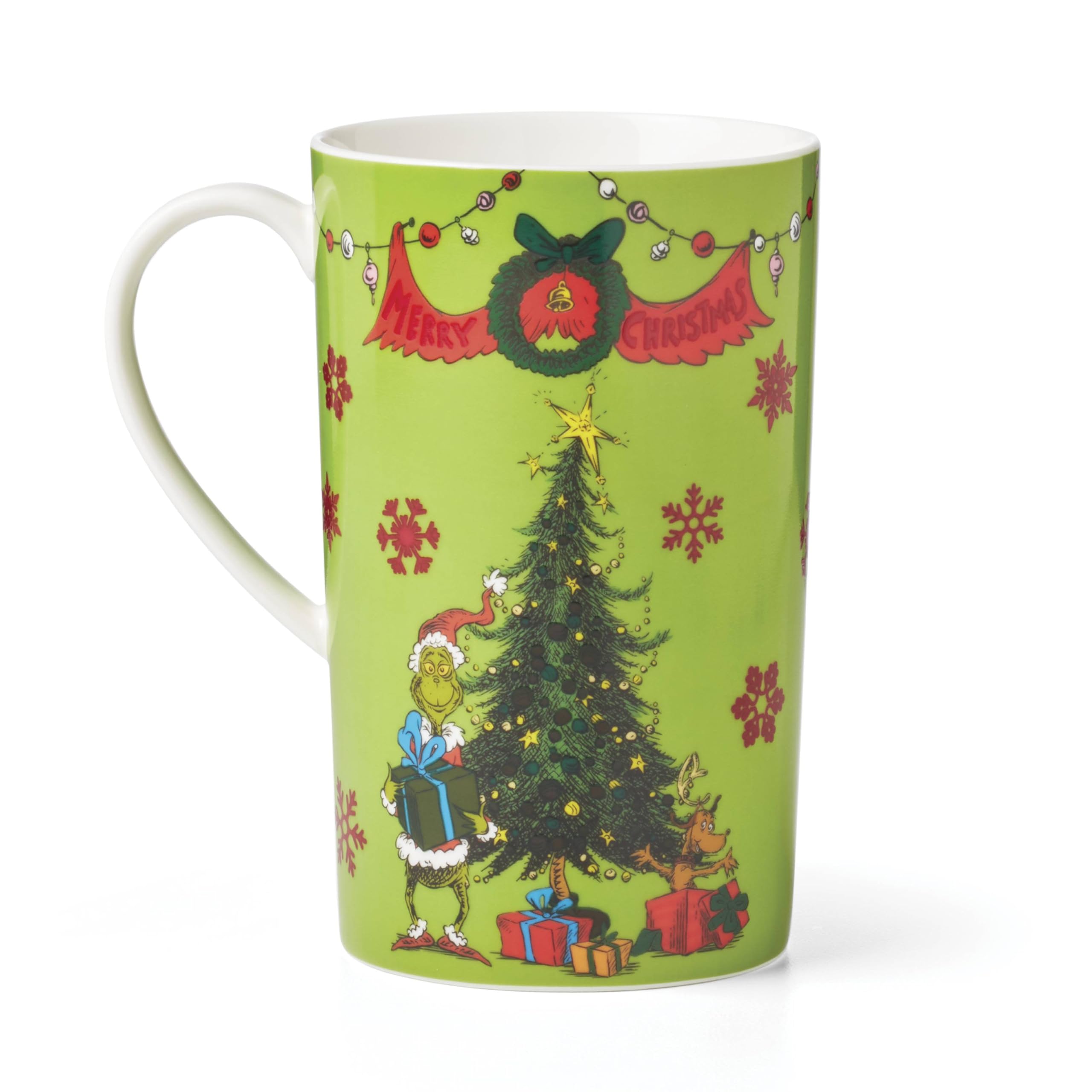 Lenox Merry Grinchmas Magic Heat-Changing Mug, 1 Count, Green