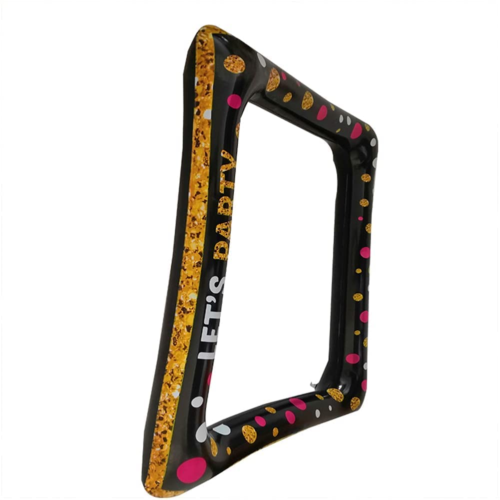 Inflatable Selfie Frame,Photo Booth Frame,Picture Selfie Frame Party Fun Photo Booth Prop,Party Supplies for Birthday Bridal Shower Baby Shower Wedding