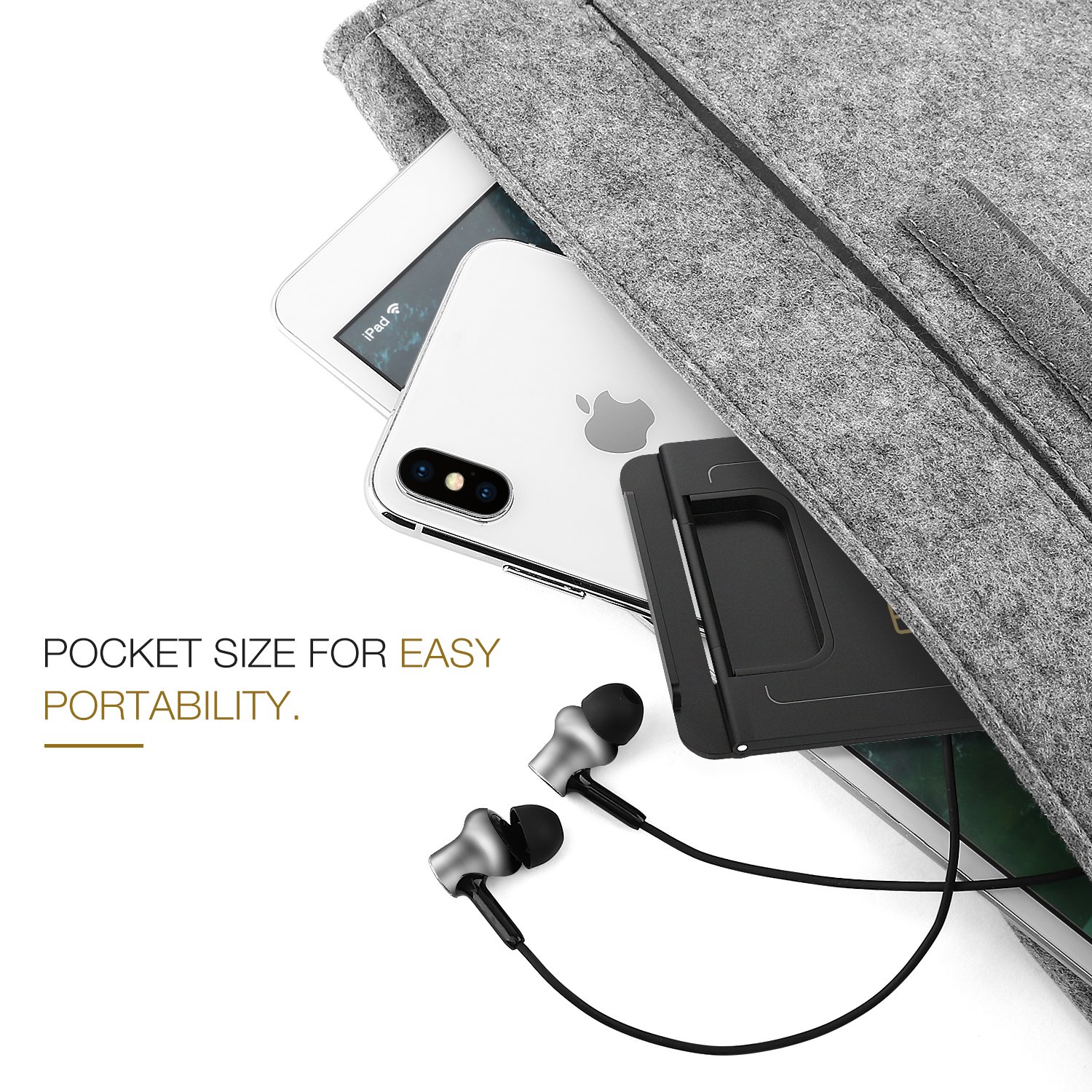 MoKo 2PCS Phone/Tablet Stand, Desktop Holder for 4-11" Device, Fit with iPhone 16/Pro/Pro Max/Plus, iPhone 15/Pro/Pro Max/Plus, iPhone 14/Pro/Pro Max/Plus, iPhone 13/Pro/Pro Max/Plus