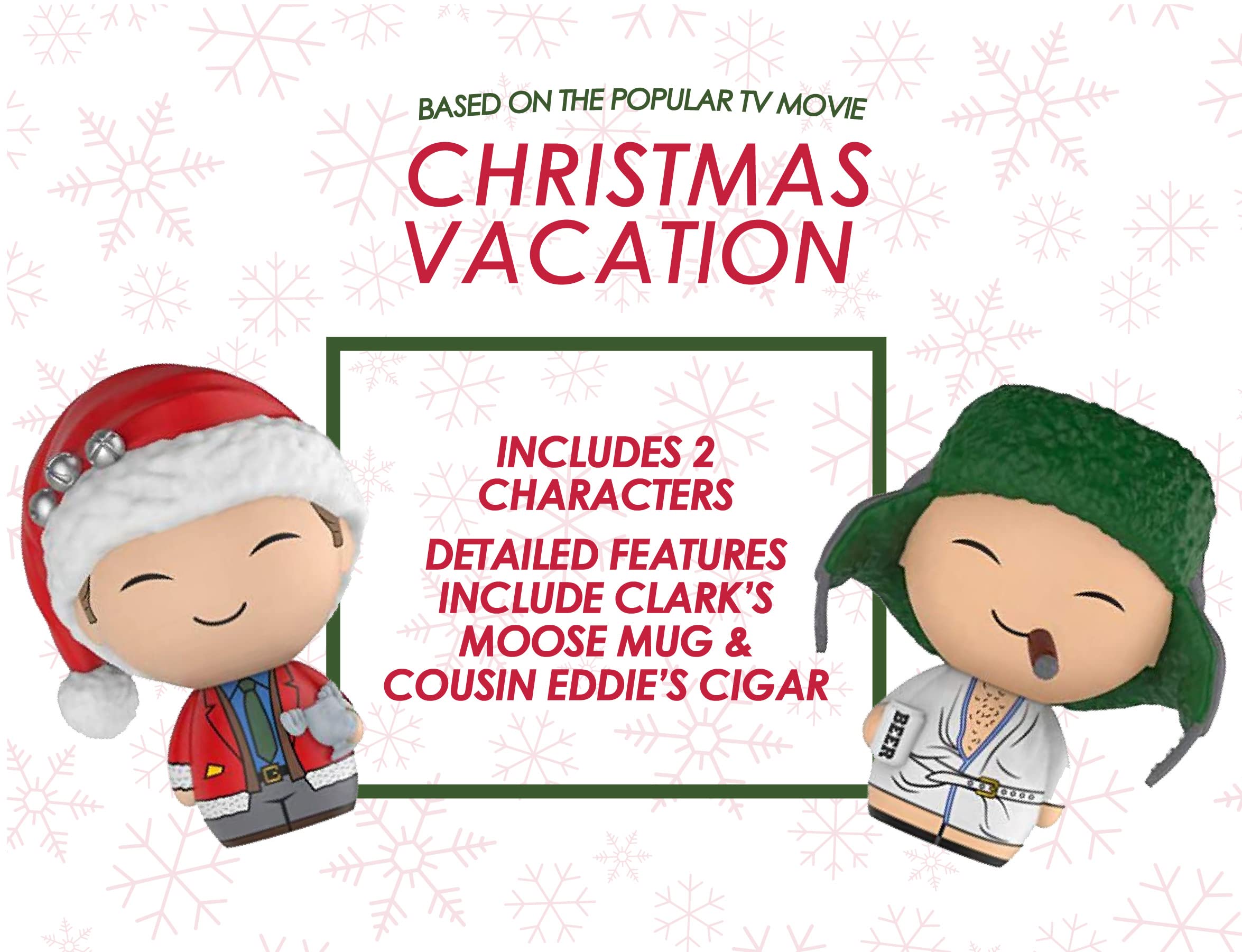 Christmas Vacation Funko Pop Christmas Vacation Figures - Includes Clark Griswold and Cousin Eddie - Vinyl Collection