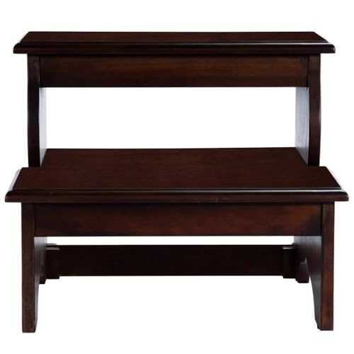 Butler Specialty Company Melrose Wood Step Stool - Cherry Brown