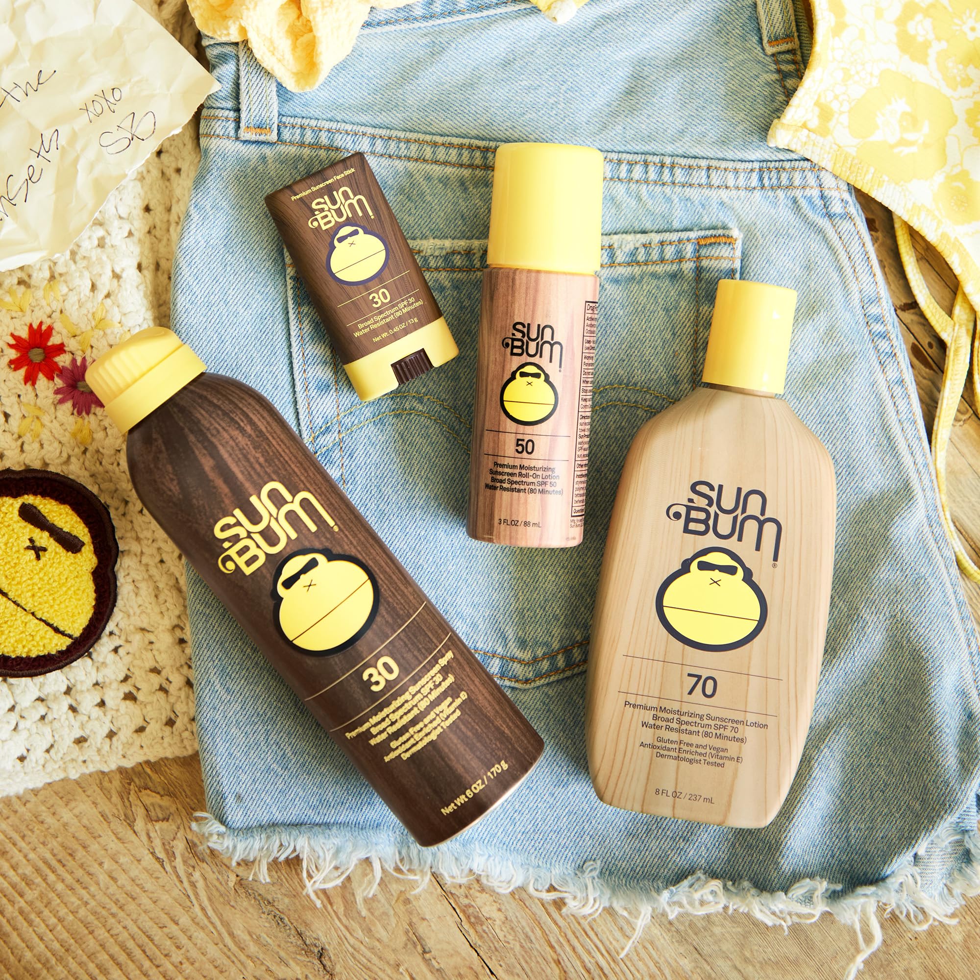 Sun Bum Original SPF 50 Roll-On Sunscreen Body Lotion | Broad Spectrum Moisturizing Sunblock with Vitamin E | Hawaii 104 Act Compliant (Octinoxate & Oxybenzone Free) | Travel Friendly | 3 oz