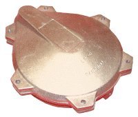Campbell Martinson LP-6-1 6" Locking Watertight Cap, Aluminum