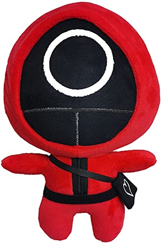 DENTIFINE 9.5 Inch Squid Plush Doll 2021 Video Game Masked Man Doll Collection Gift Accessories, colección de figuras de Hombre enmascarado, adornos de Regalo
