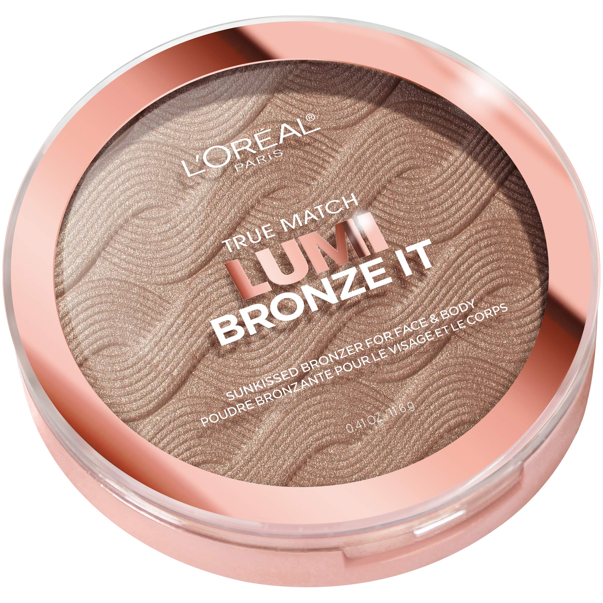 L’Oréal Paris Cosmetics True Match Lumi Bronze It Bronzer For Face And Body, Deep, 0.41 Fluid Ounce
