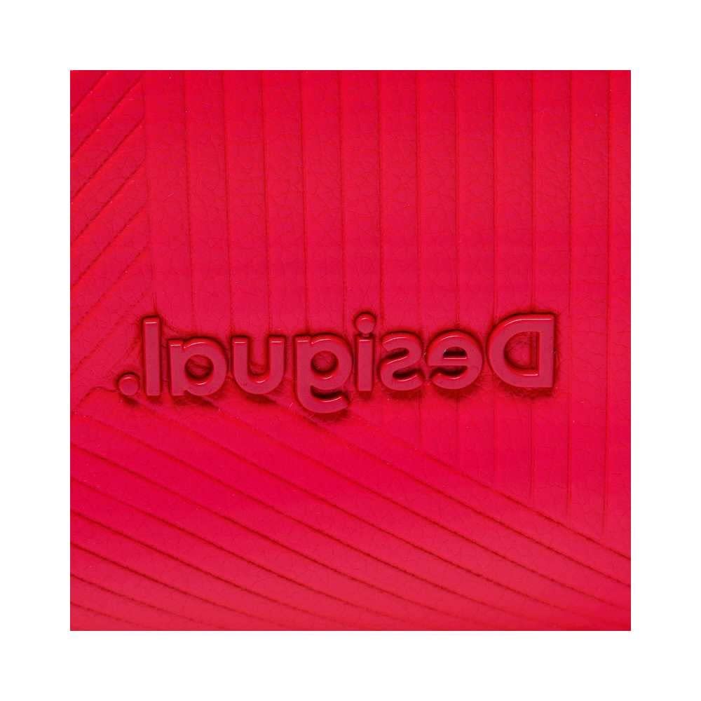 Desigual woMens Casual Shoulder Bag, Red, U US
