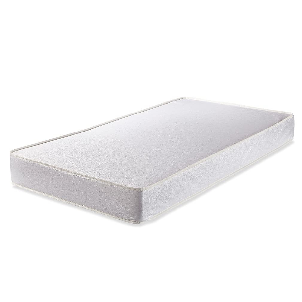 LA Baby 3" Waterproof Mini/Portable Crib Mattress Pad with Easy to Clean Cover, For Non-Full Size Cribs Only - Made in USA