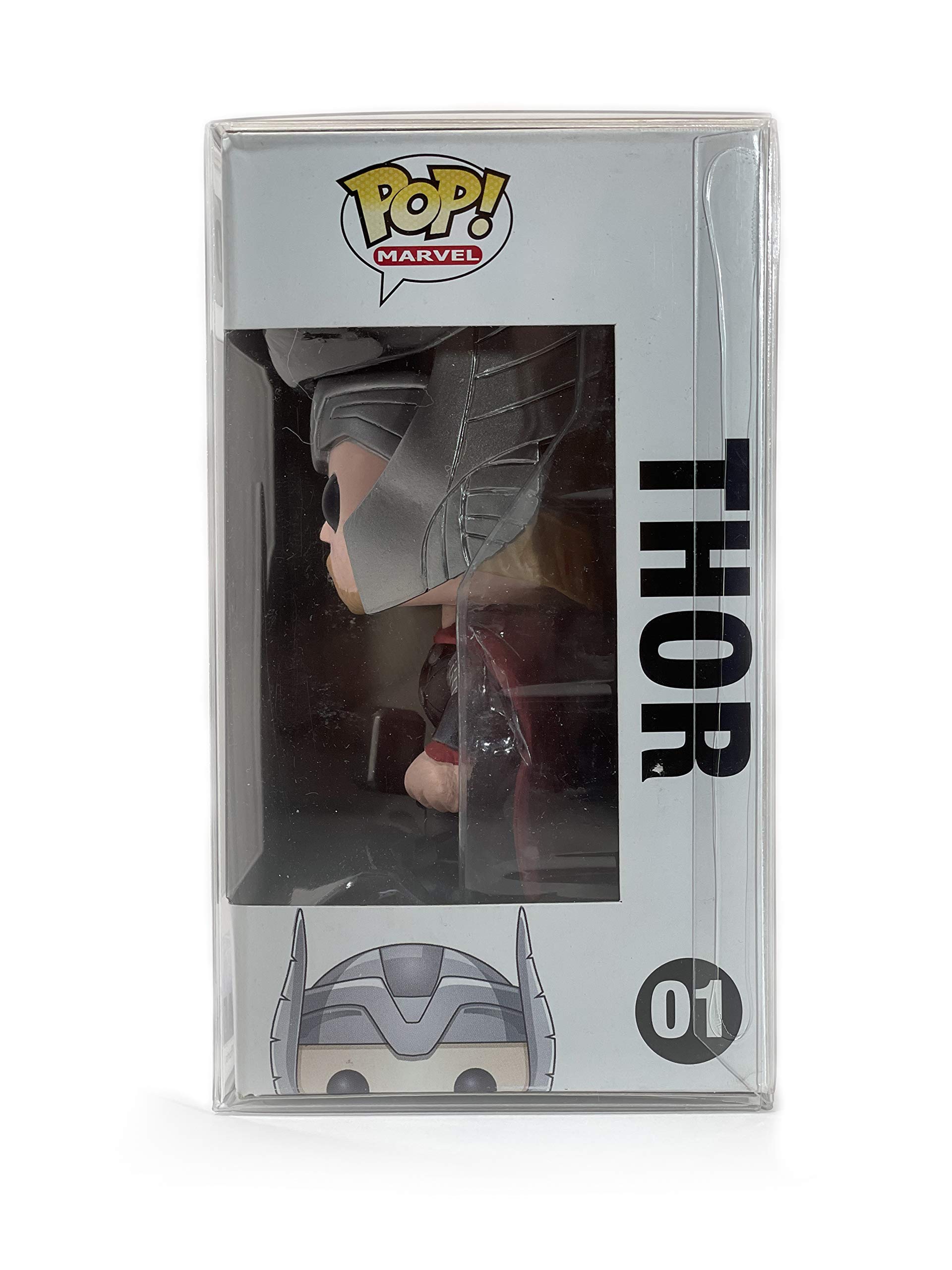 Diamond Guard 0.5 mm Premium Pop Protector for Funko 4” Inch Pop! Vinyl Collectible Figure. Real Scratch Resistant, Reinforced Edges, Crystal Clear Soft Display Case. Pack of 20 Funko Pop Protectors.