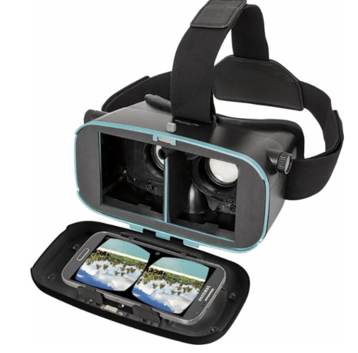 Emerge Tech EUVRC Utopia 360Degree Virtual Realty Headset with Bluetooth Controller, Black