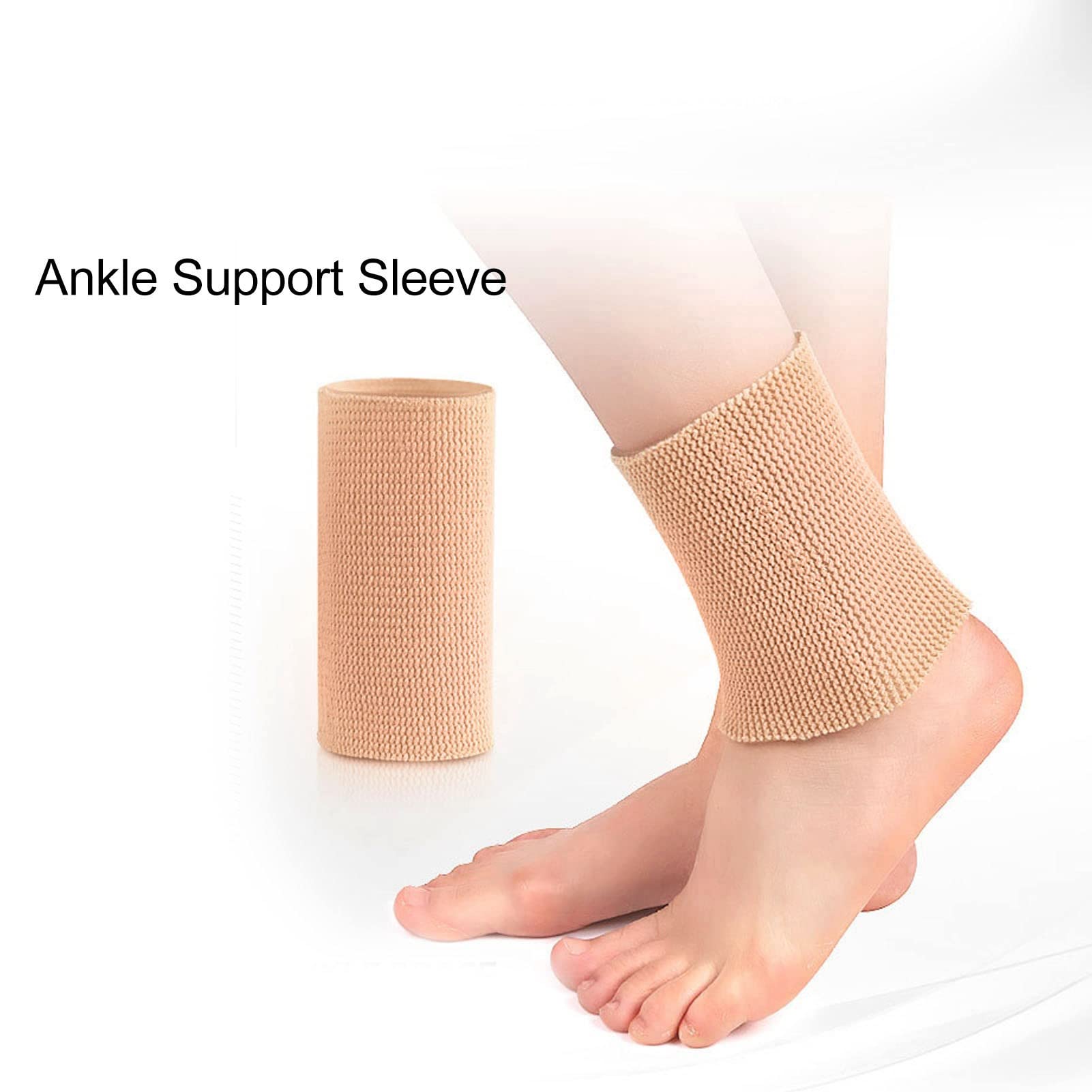 Ankle Brace,Compression Sleeve Injury Recovery Elastic Sports Protection, Compression Sleeve Ankle Support, Protective Sleeve, for Plantar Fasciitis, Achilles Tendon Support, for Men Women(?¡è??),