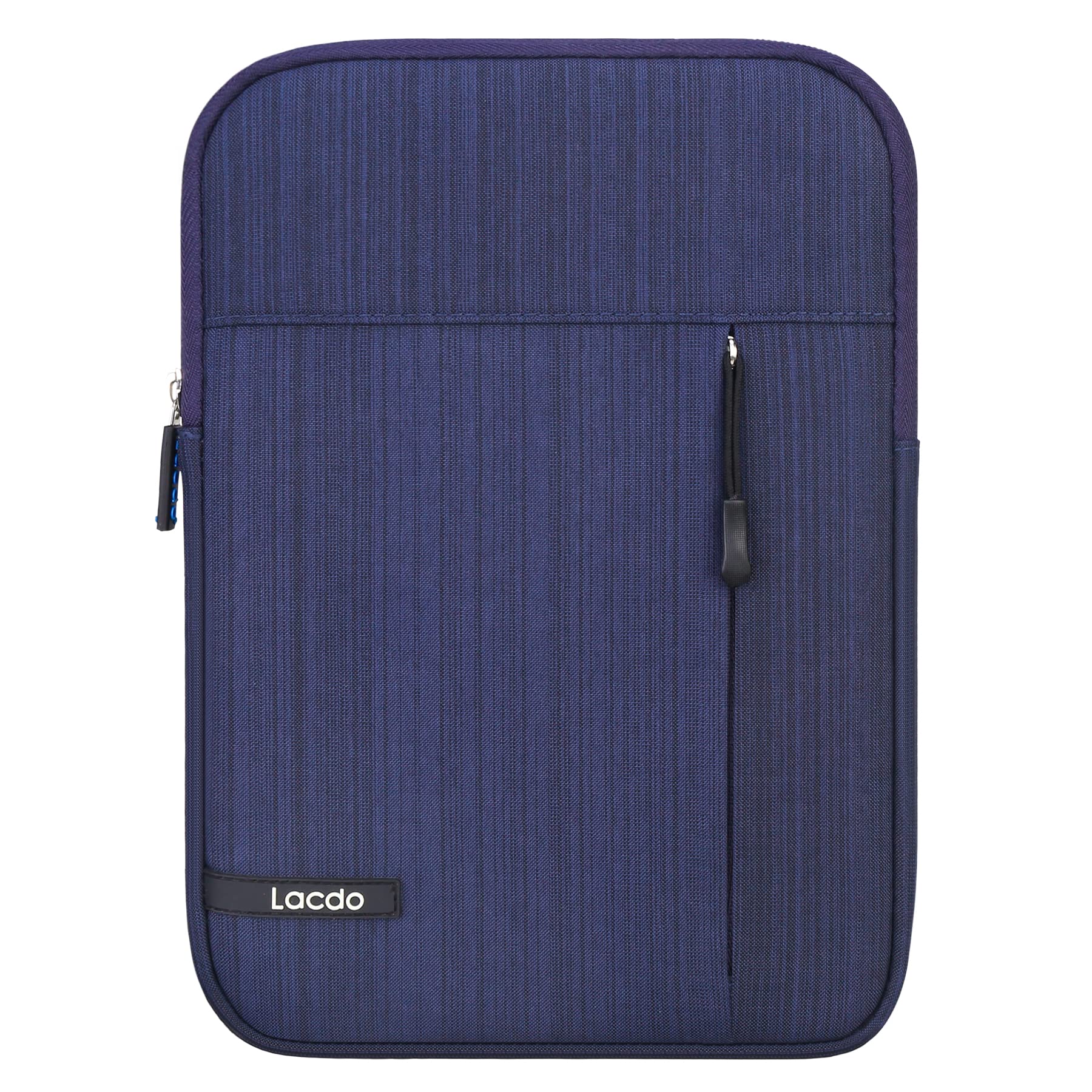 Lacdo iPad Mini 7 Sleeve, iPad Mini Case Bag, Tablet Sleeve Case for iPad Mini 7 (A17 Pro)/6/5/4/3/2, Samsung Galaxy Tab A7 Lite 8.7" / Galaxy Tab A 8.0" Protective Tablet Bag Water Repellent, Blue