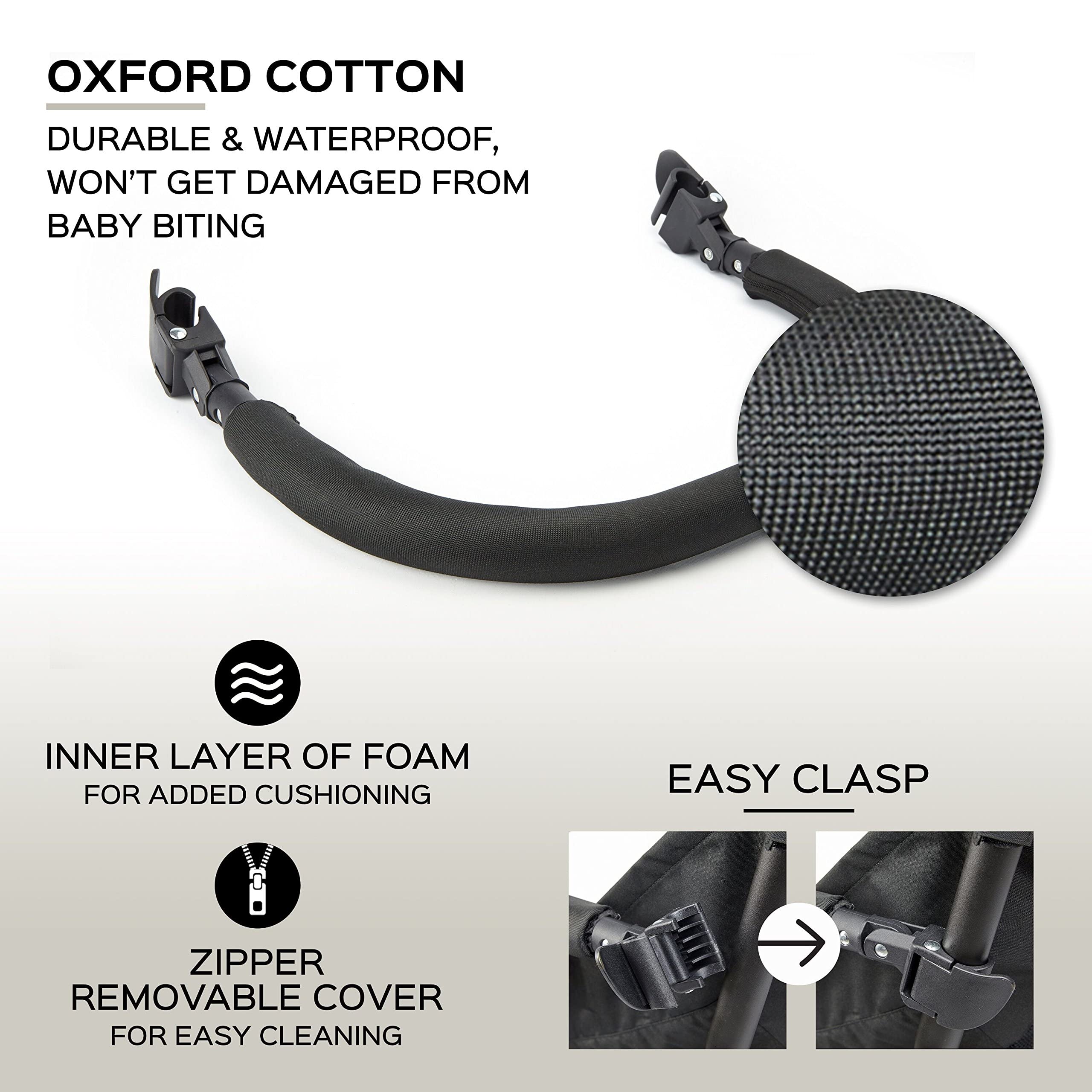 Neutral Stroller Bar for Babyzen YoYo and Yoyo+ - Armrest, Handle, Bumper and Crossbar - Oxford Cloth