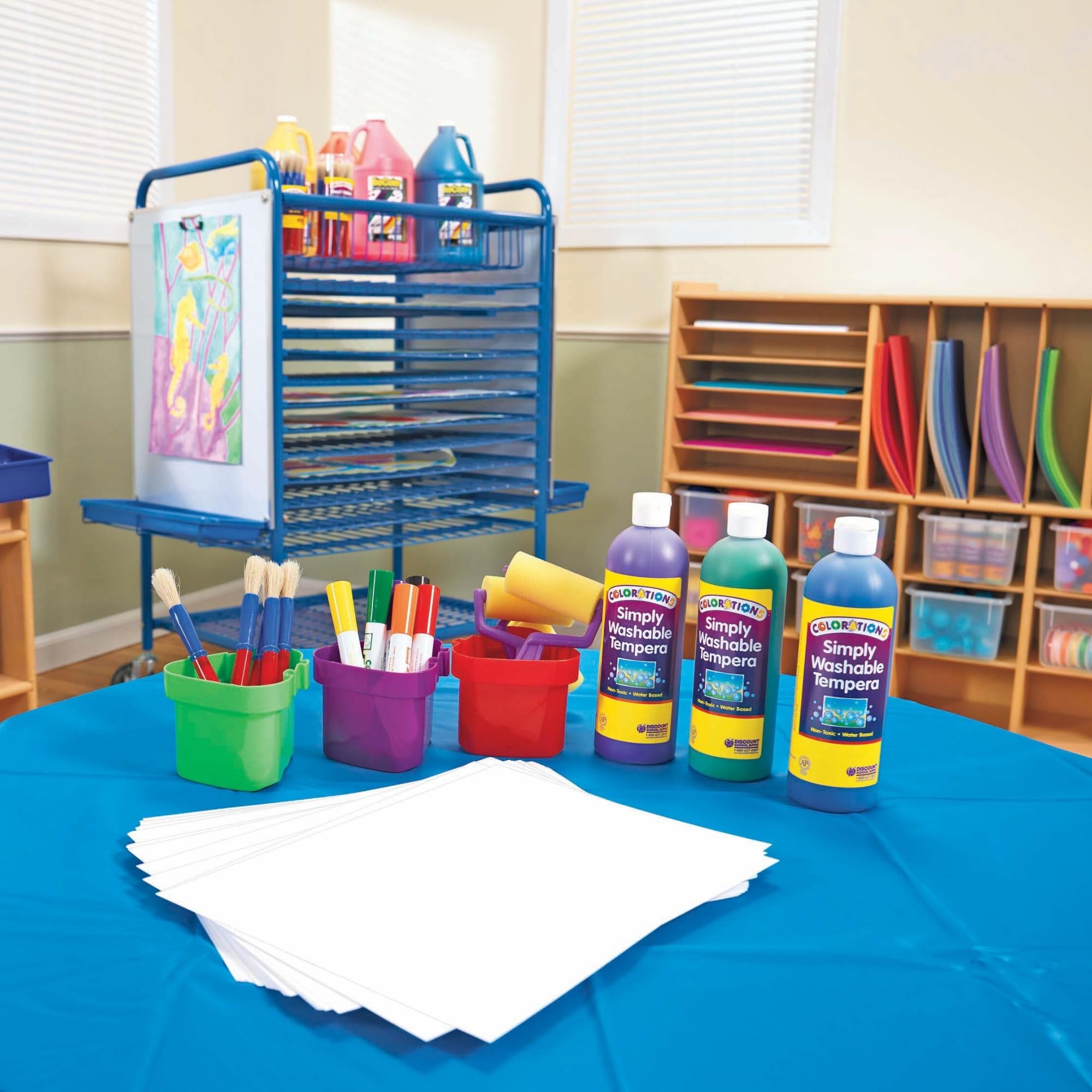 Children’s Factory Value Line Kids Classroom Organizer, Multi-Section Classroom Organization for Kids and Toddlers