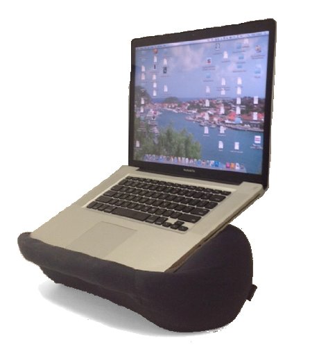 LAP PRO - Stand/Tray, Universal Beanbag Lap Stand/ for iPad, Pro, Air, & all Tablets, E-Readers, Books & Magazines - Bed, Couch, Travel - Adjustable Angle; 0 - 89 deg. 1st RUN SOLD OUT IN 2 WEEKS!..