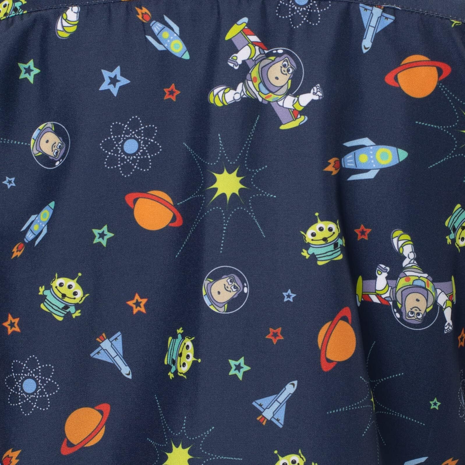Disney Pixar Toy Story Buzz Lightyear Little Boys Button Down Dress Shirt 6