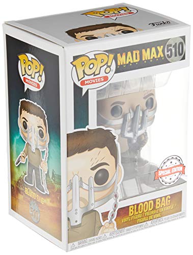 Funko Pop! Movies: Mad Max Fury Road - Blood Bag (Max with Cage Mask Limited Exclusive) #510