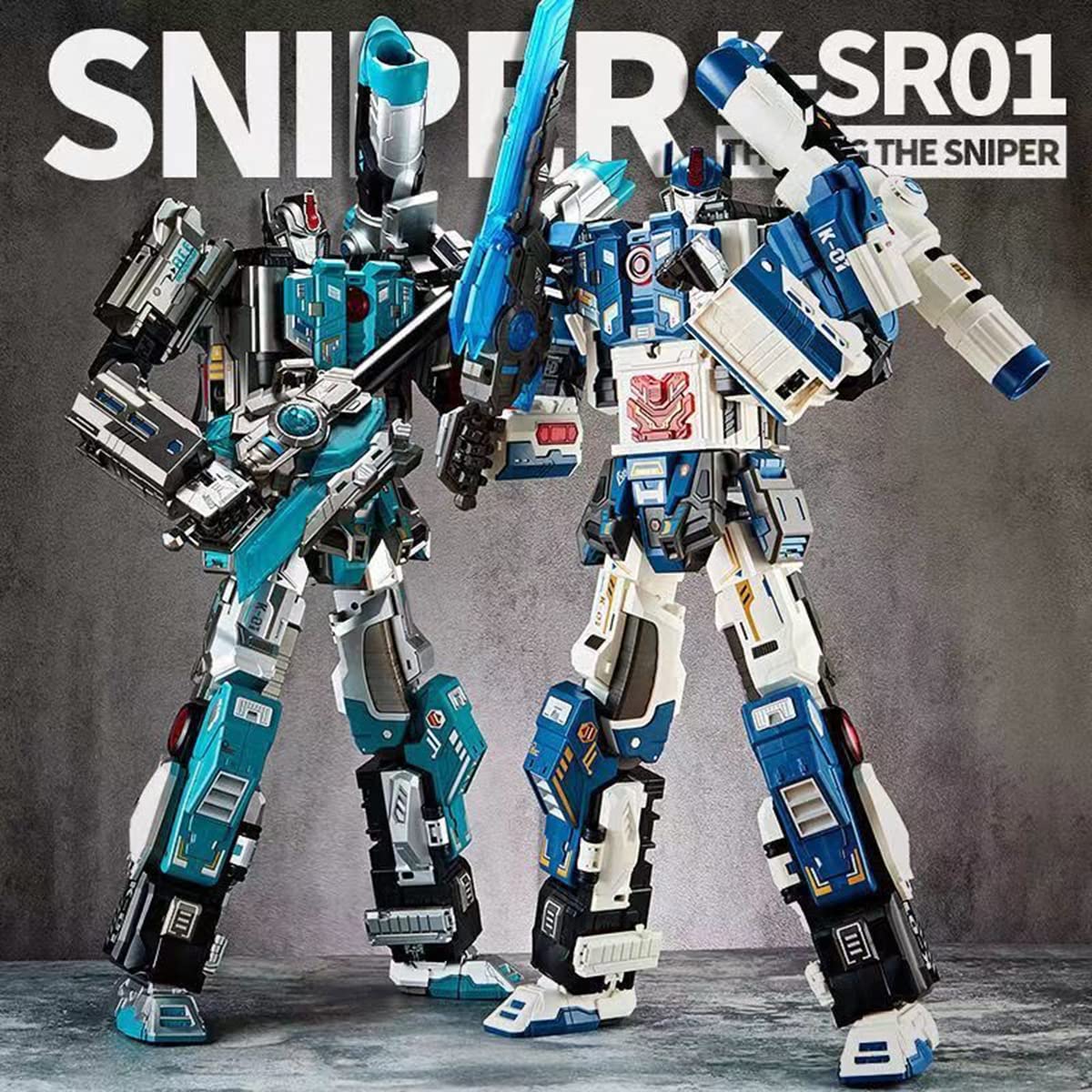 NBK Deformation Robot Toy King of Sniper Rifle Action Figure Oversized Deformed Original Gift for Kids Adults