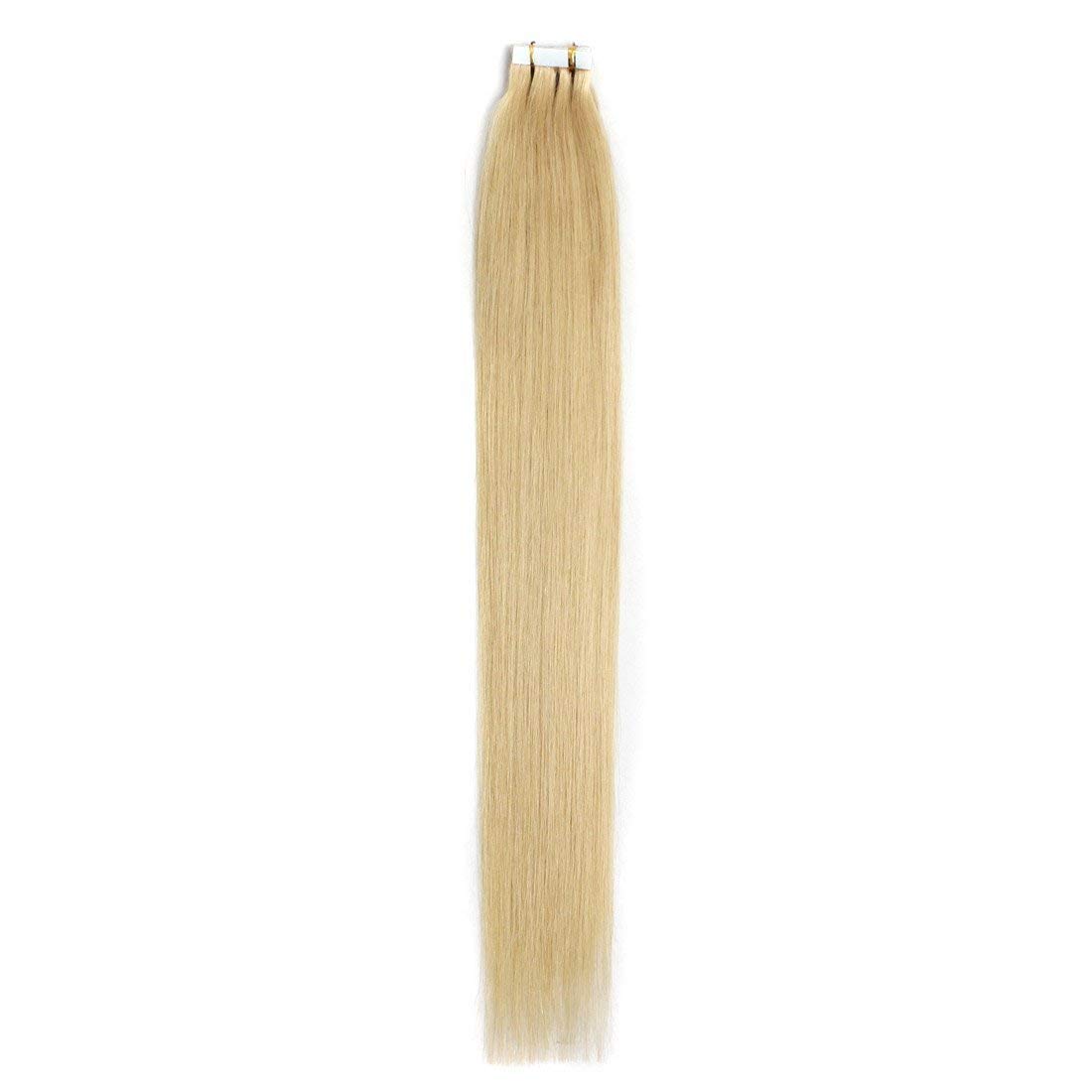 habis Remy Human Hair Extensions Tape In Straight Hair 20pcs#22 20''