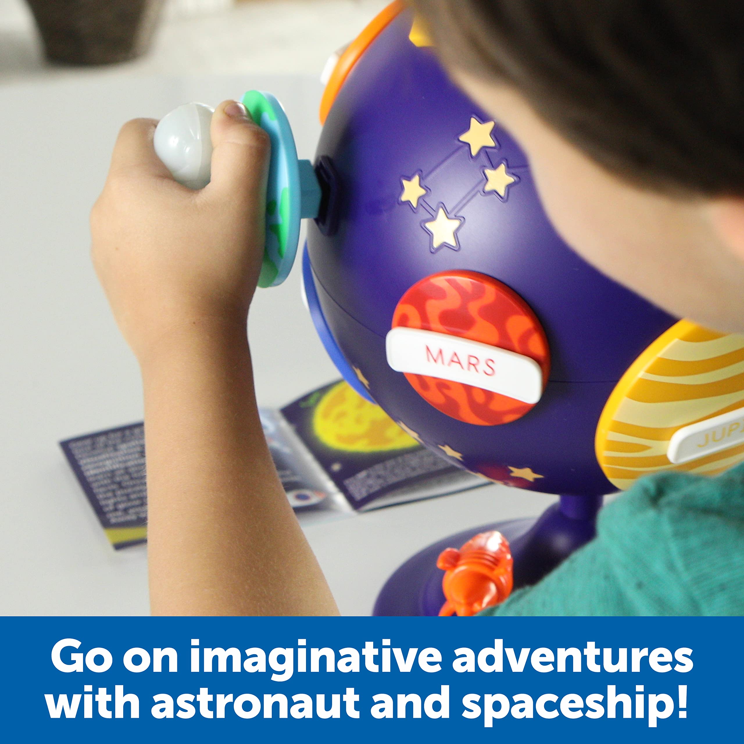 Learning Resources Solar System Puzzle Globe, STEM Toys for Kids, Space Décor, Educational Toy, 21 Pieces, Age 3+