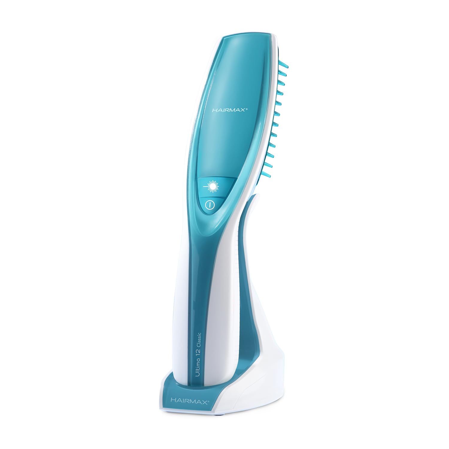 Hairmax Ultima 12 LaserComb - (FDA Cleared) Laser Hair Regrowth Treatment Device for Men & Women - Reverses Thinning Hair Loss - Red Light Therapy to Stimulate Hair Growth - Cordless Design