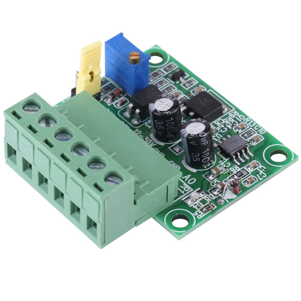 Nitrip Conversion Module, 1-3KHZ 0-10V PWM Signal to Voltage Converter Module Digital Analog Board