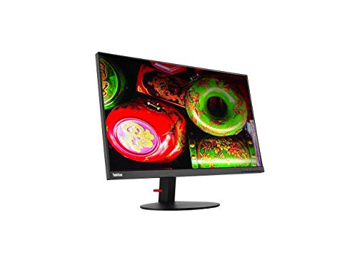 Lenovo - Open Source ThinkVision P24h-10 23.8" WQHD LED LED Monitor - Glossy Black