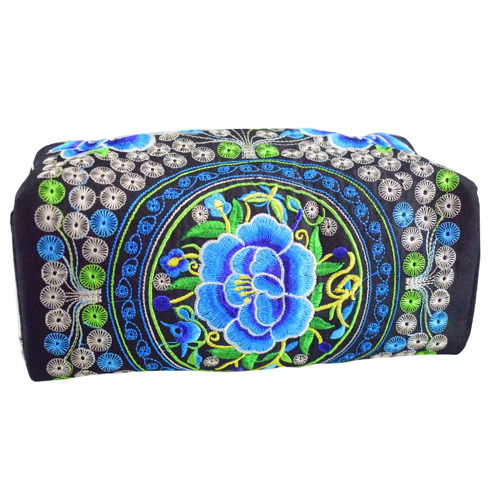 Handmade Embroidered-Cute Mini Canvas-Crossbody Bag Coin Purse Cell phone Pouch for Women (apple violet)