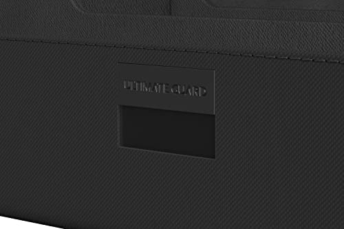 Ultimate Guard Superhive 550+, Deck Case for 550 Double-Sleeved TCG Cards, Black, Compatible with Boulders, Magnetic Closure & Microfiber Inner Lining