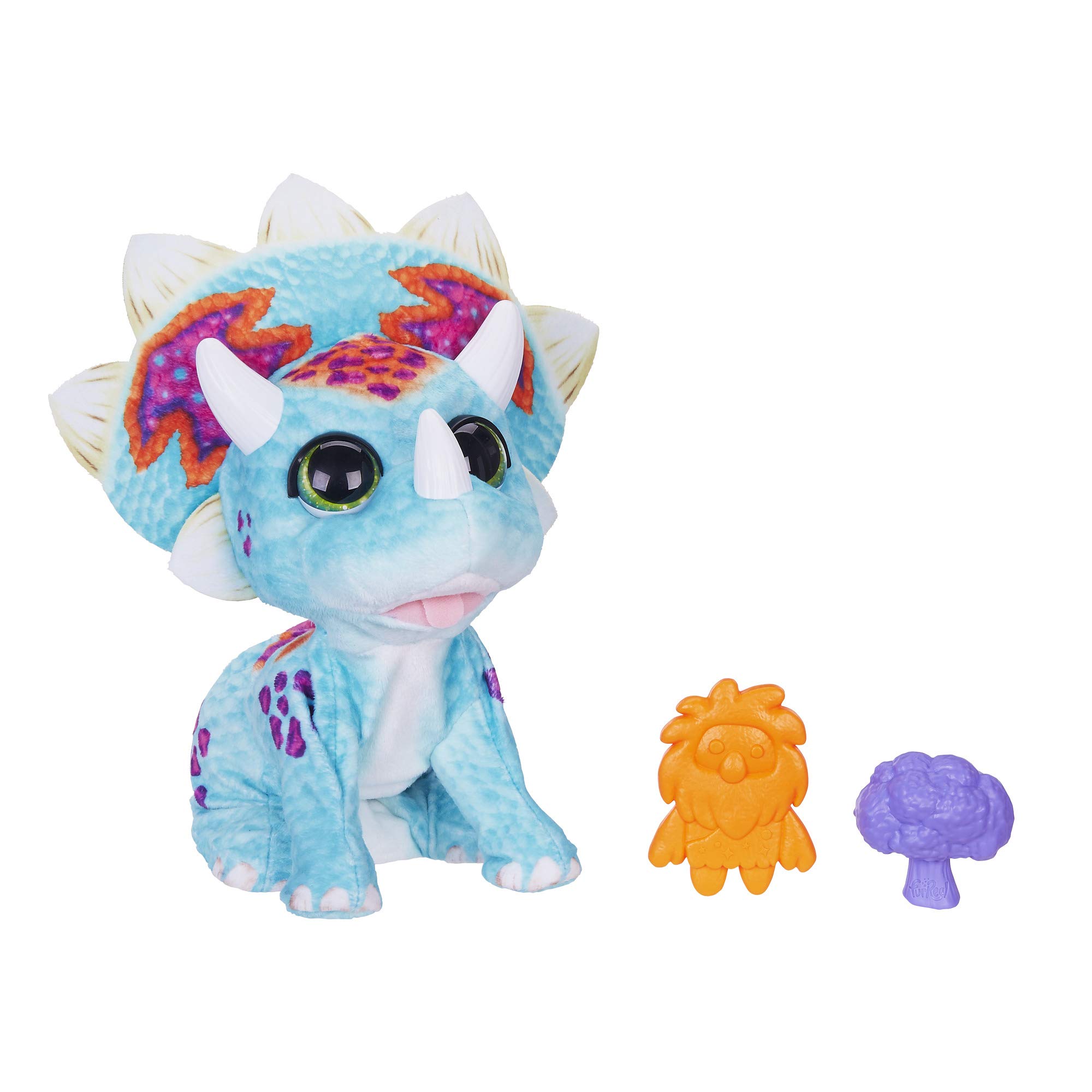 FurReal Hoppin’ Topper Interactive Dinosaur Plush Pet Toy, 35+ Sound-&-Motion Combinations, Ages 4 & Up