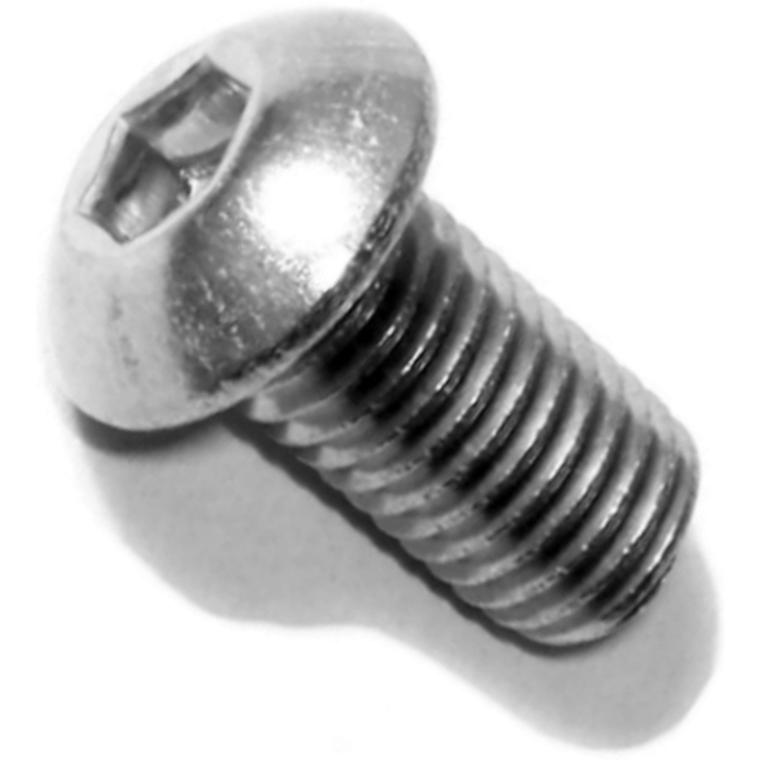 Hard-to-Find Fastener 014973178420 Button Head Socket Cap Screws, 1/4-28 x 1/2, Piece-10