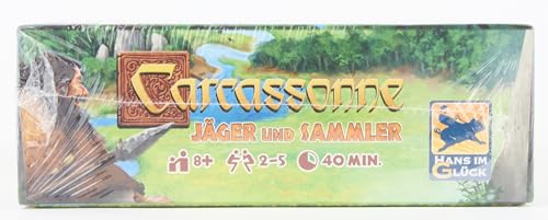 Hans im Glück, Carcassonne Hunter and Collector, Family Game, Board Game, 2-5 Players, from 8+ Years, 40+ Minutes, German