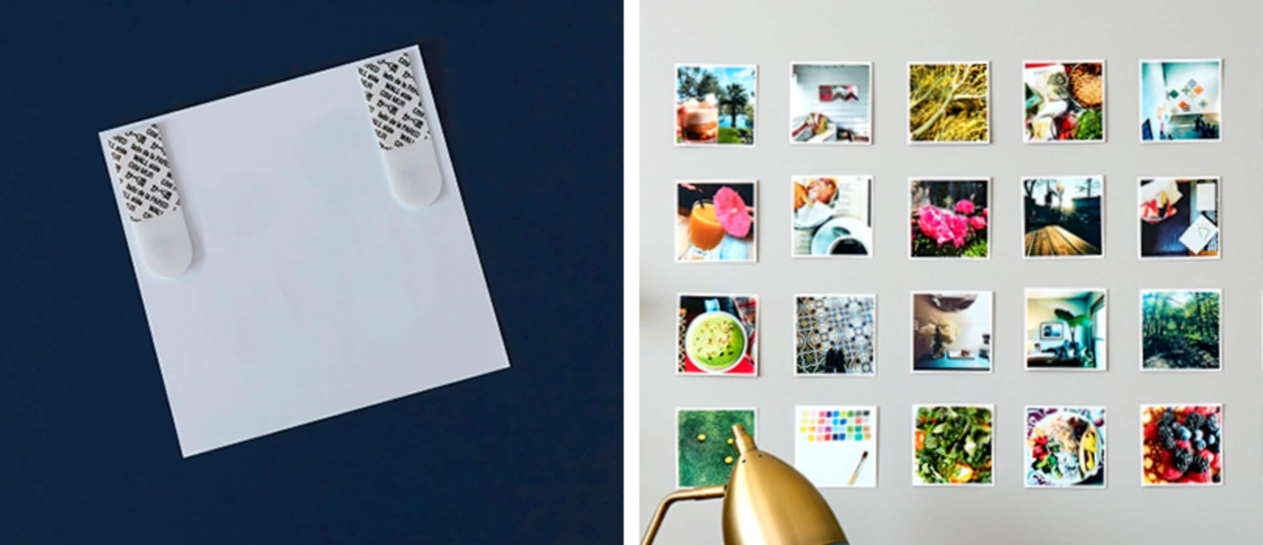 Command Poster Strips, Damage Free Hanging Poster Hangers, No Tools Wall Hanging Strips for Posters, 60 White Command Adhesive Strips