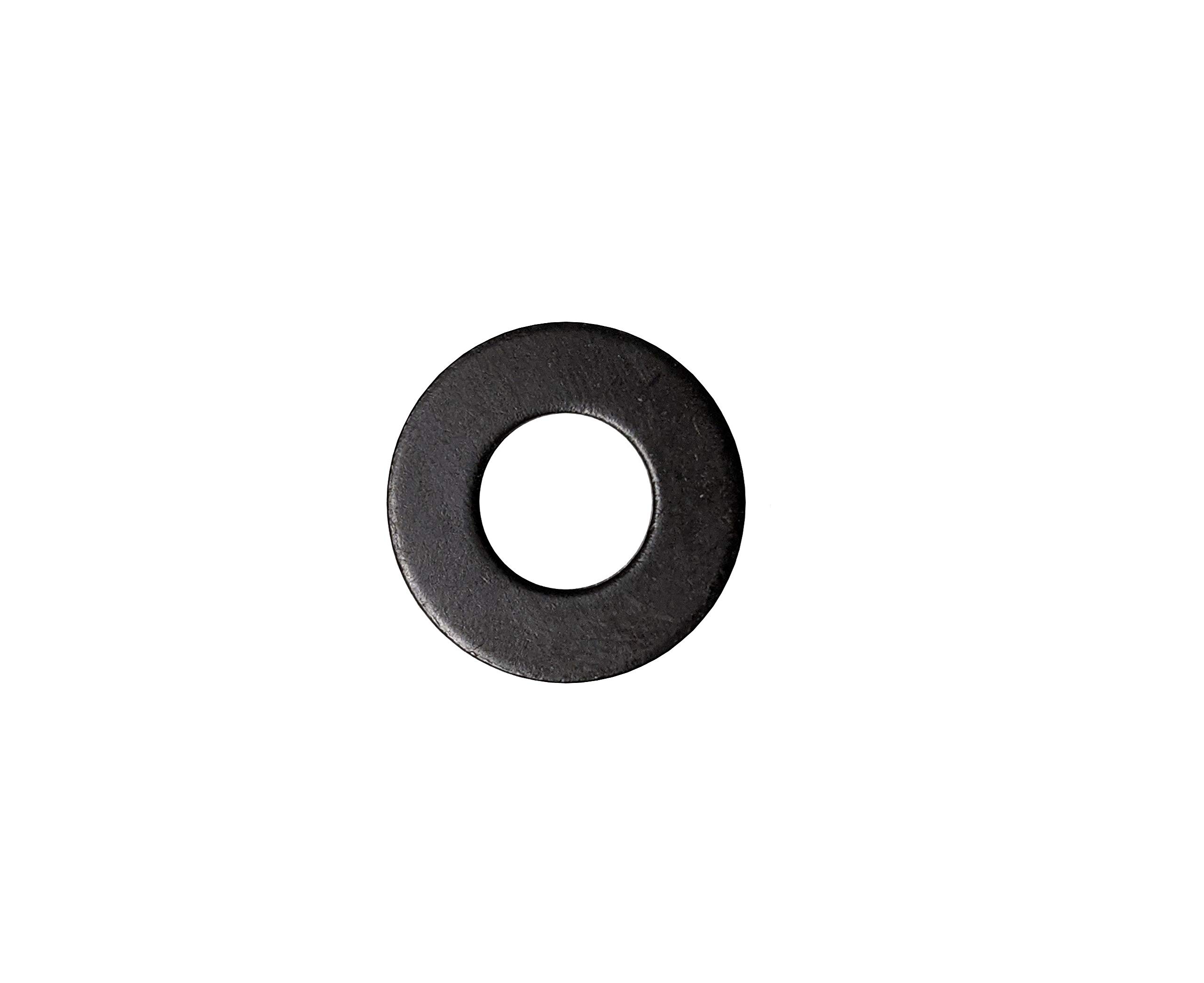 Hard-to-Find Fastener 014973124441 Flat Washers, 5/16, Piece-20, Black