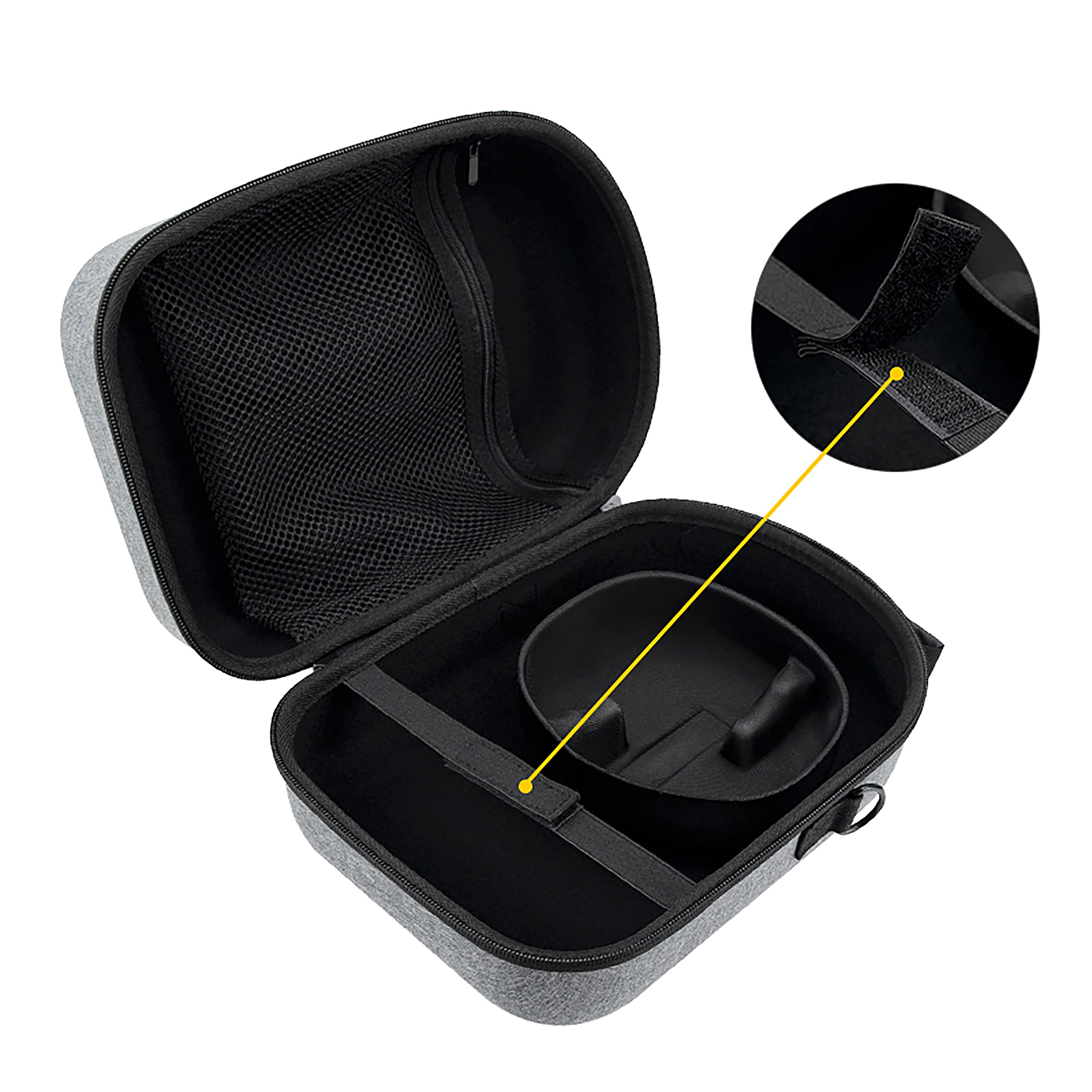 AOLDHYY subeirey for Oculus Quest 2 Case, VR Gaming Headset and Touch Controllers Quest 2 Accessories Hard Carrying Bag, Virtual Reality Headset Storage Bag Suitable for Travel and Home Storage.