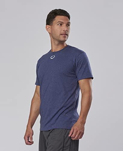 EvoShield Adult Short Sleeve Tee, Navy - Large