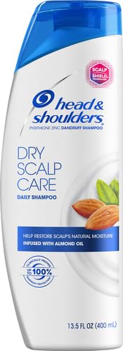 Head & Shoulders Dry Scalp Care Daily-Use Anti-Dandruff Paraben Free Shampoo, 13.5 Fl Oz