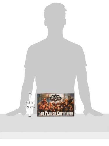 CMON Blood Rage 5th Player Board Game Expansion | Strategy Game | Viking Battle Game | Tabletop Miniatures Game for Adults and Teens | Ages 14+ | 2-4 Players | Average Playtime 60-90 Minutes | Made
