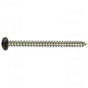 Hard-to-Find Fastener 014973208943 Shutter Screws - Brown, 10 x 2-1/2, Piece-8