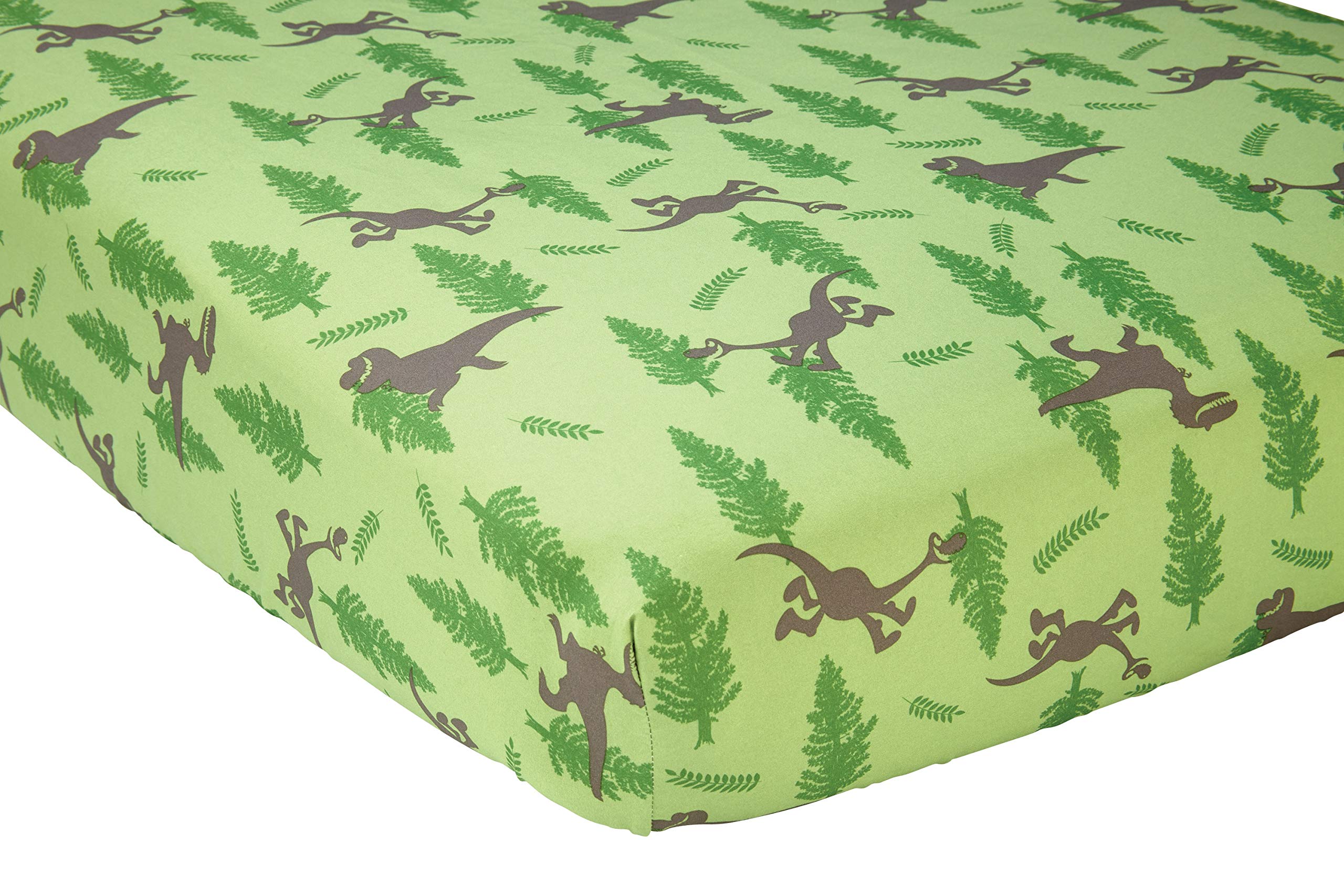 Disney Good Dino Arlo & Friends 4 Piece Toddler Bed Set, Blue, Green, Tan
